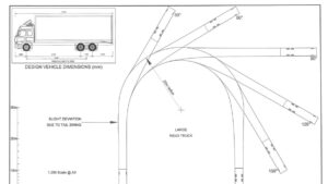 Semi Truck Turn Radius | Dimensions & Drawings
